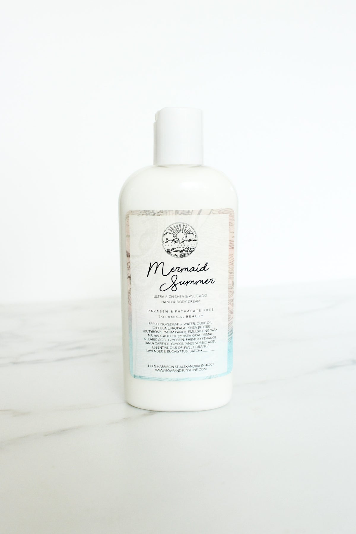 Mermaid - Shea & Avocado Body Cream | Soap & Sunshine Apothecary